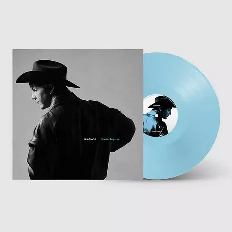 LP ROLE MODEL: Kansas Anymore Coloured Baby Blue Vinyl - Unknown ...