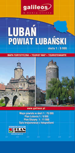 Lubań. Powiat Lubański. Mapa 1:9 000 - Opracowanie zbiorowe | Książka w ...