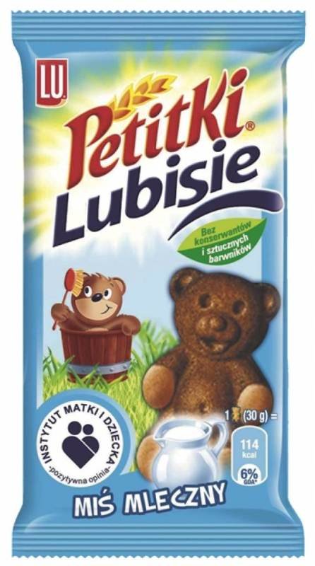 Lubisie mleko, ciastko, 30 g - Petitki | Sklep EMPIK.COM