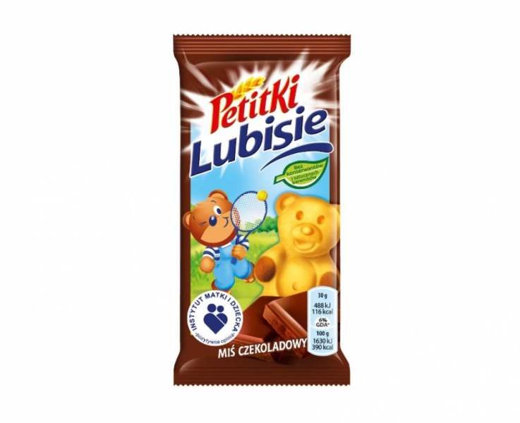 Lubisie z czekoladą, ciastko, 30 g - Petitki | Sklep EMPIK.COM