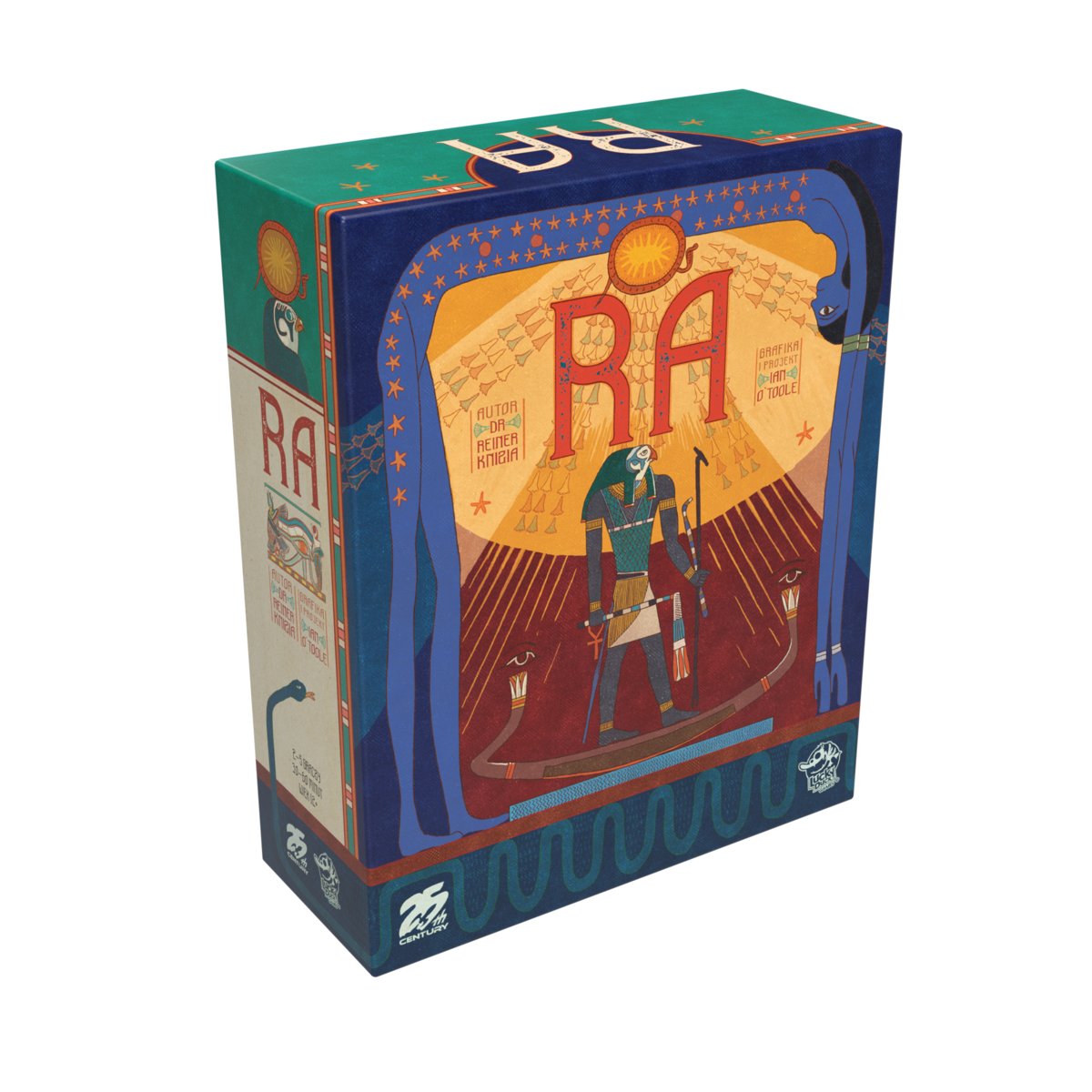 Lucky Duck Games, Ra, Gra familijna - Lucky Duck Games | Sklep EMPIK.COM