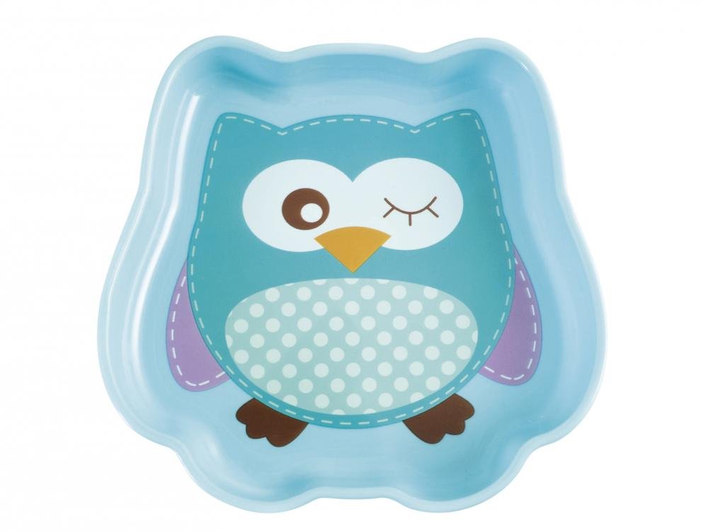 Lulabi, Talerzyk dla dziecka, Sowa, 4m+ - Lulabi | Sklep EMPIK.COM