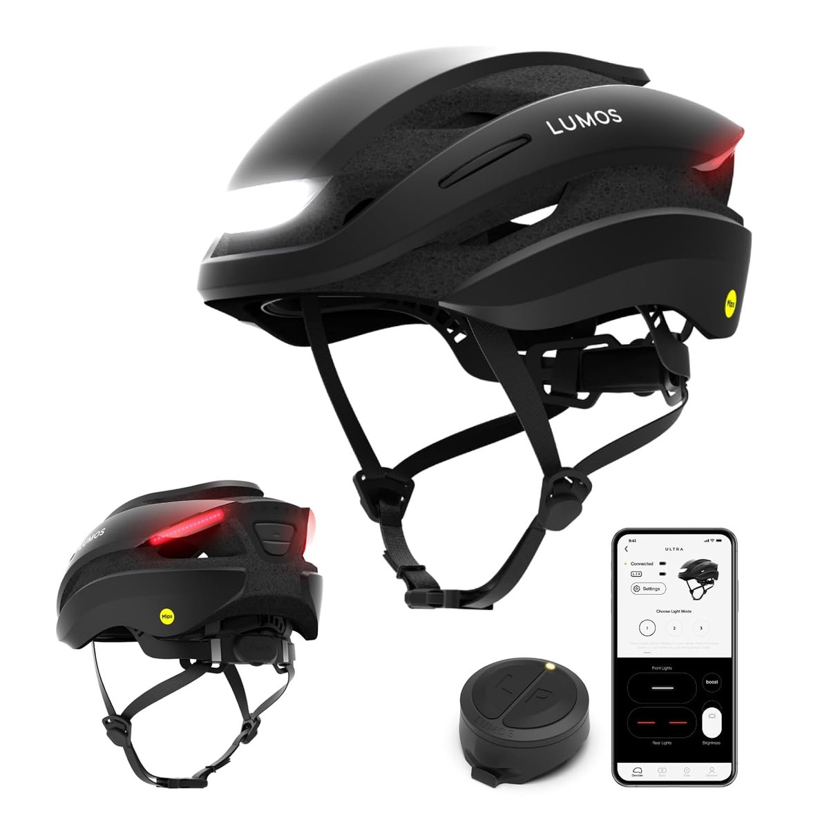 Lumos Kask Rowerowy Inteligentny Z Led Bluetooth Xl - Lumos | Sport ...