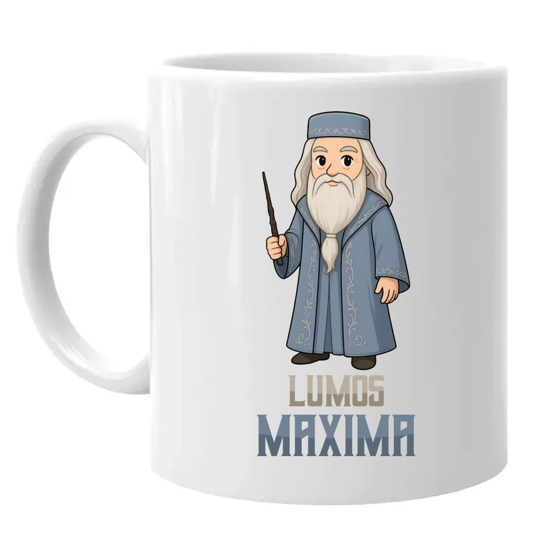 Lumos Maxima - Albus Dumbledore - kubek na prezent - Koszulkowy | Sklep ...