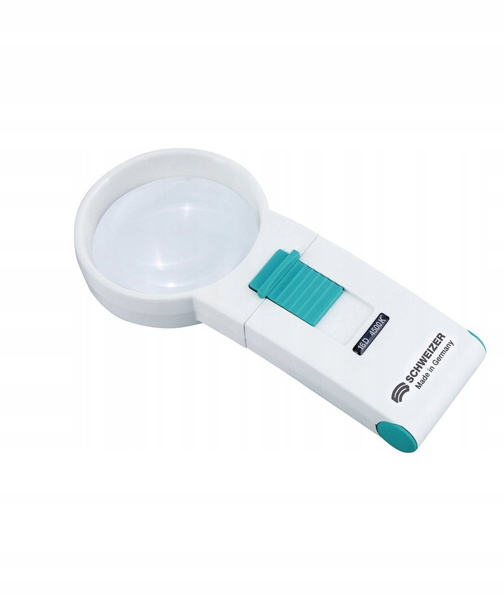 Lupa 5x (20D), podświetlenie LED, SCHWEIZER OKOLUX plus mobil - Inny ...