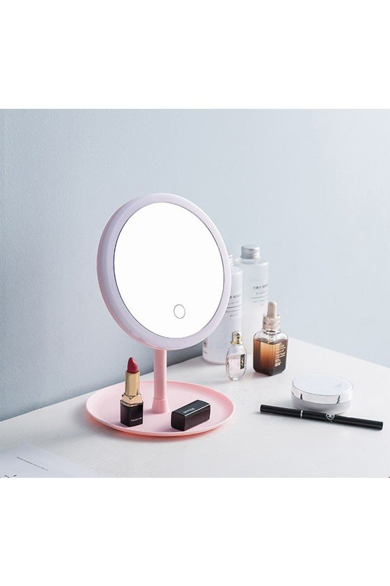 Lusterko Do Makijażu Światło Led Kolor: Biały - GOLD START | Sklep ...