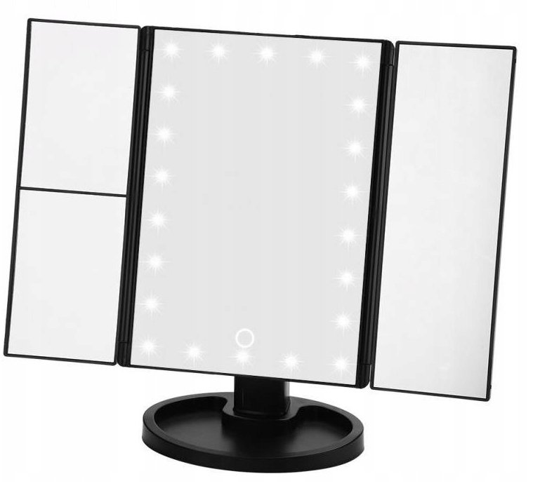 Lusterko Kosmetyczne Podświetlane 22 Led Duże | Sklep EMPIK.COM