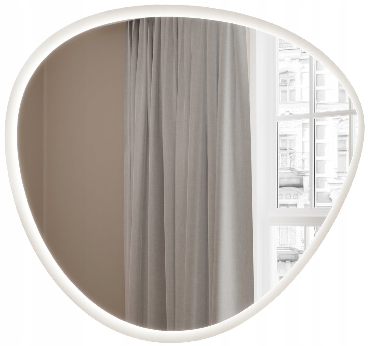 Lustro Nieregularne Kształt Organic Plama 80 Led - Galakor | Sklep ...