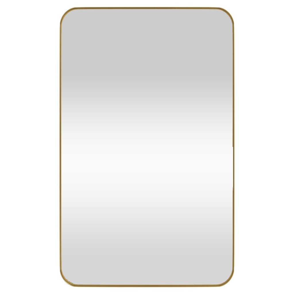 Lustro ścienne klasyczne 50x80 cm, złota rama / AAALOE - Inna marka ...