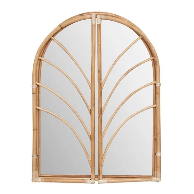 Lustro Z Okiennicami Rattanowe Paw 52X70 cm - MIA home | Sklep EMPIK.COM