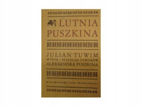 Lutnia Puszkina - Puszkin Aleksander | Książka w Empik