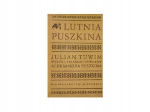 Lutnia Puszkina - Tuwim Julian | Książka w Empik