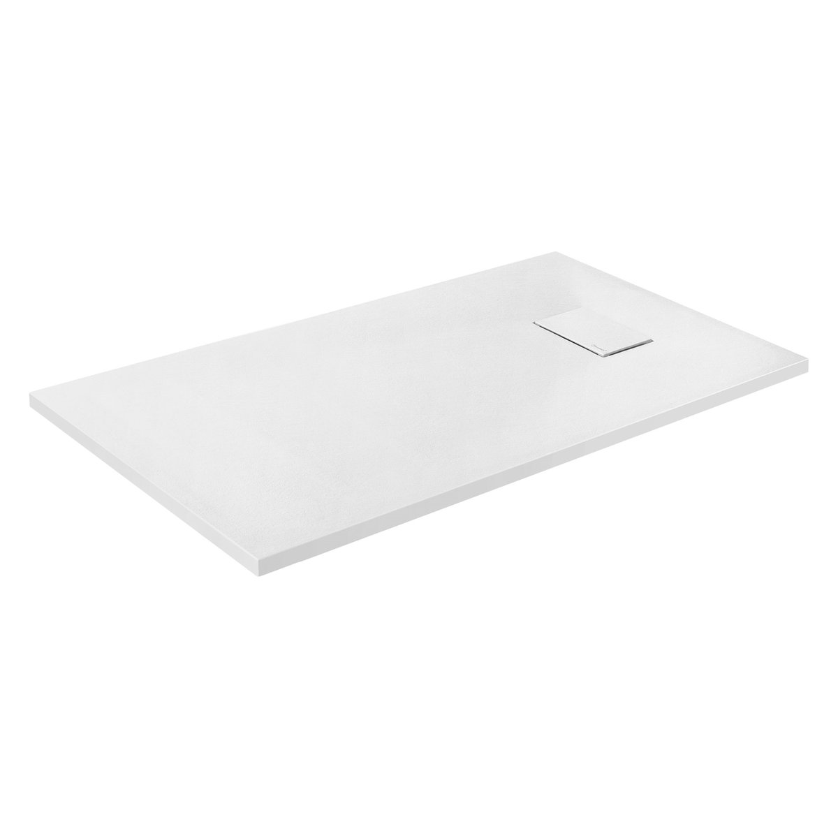 LuxeBath brodzik prysznicowy 120x70 cm biały SMC ultracienki bardzo ...