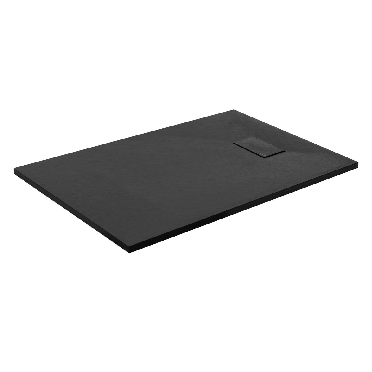 LuxeBath brodzik prysznicowy 120x80 cm czarny SMC ultracienki bardzo ...