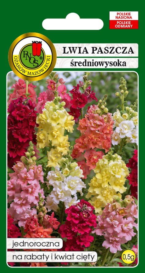 Lwia Paszcza średnio wysoka Mieszana 0.5 g PNOS - PNOS | Sklep EMPIK.COM