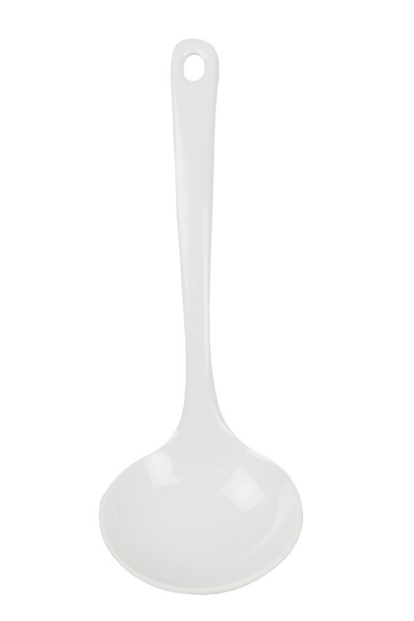 Łyżka z melaminy biała Szron 09010-W - Szron | Sklep EMPIK.COM
