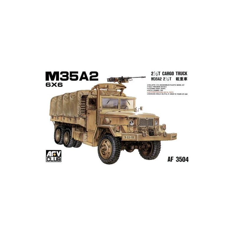 M35A2 6X6 Truck 1:35 Afv Club 35004 - Inna marka | Sklep EMPIK.COM