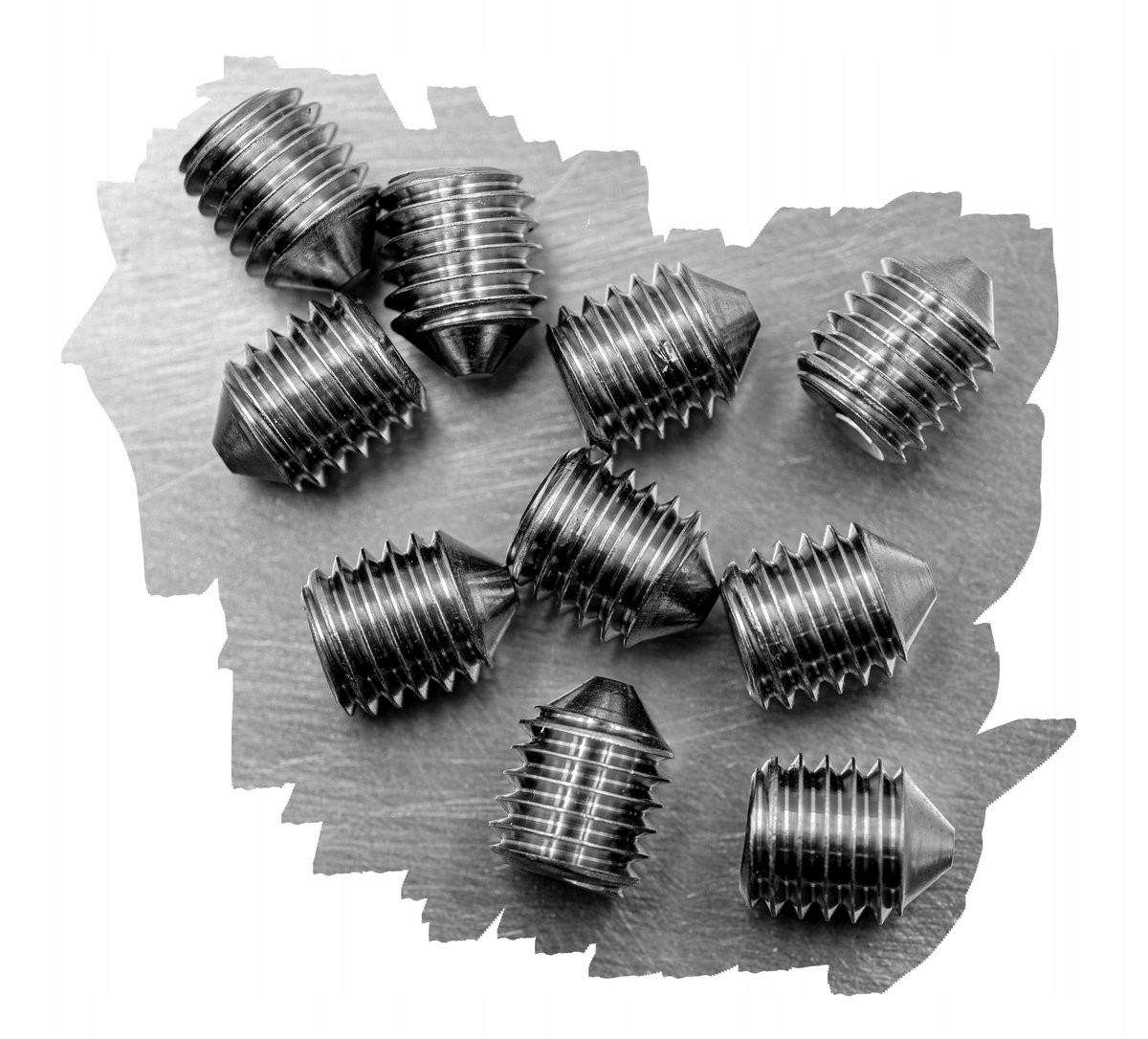 M3x6 WKRĘT DOCISKOWY STOŻEK NIERDZEWNY INOX A2 914 (50) - Inna marka | Sklep EMPIK.COM