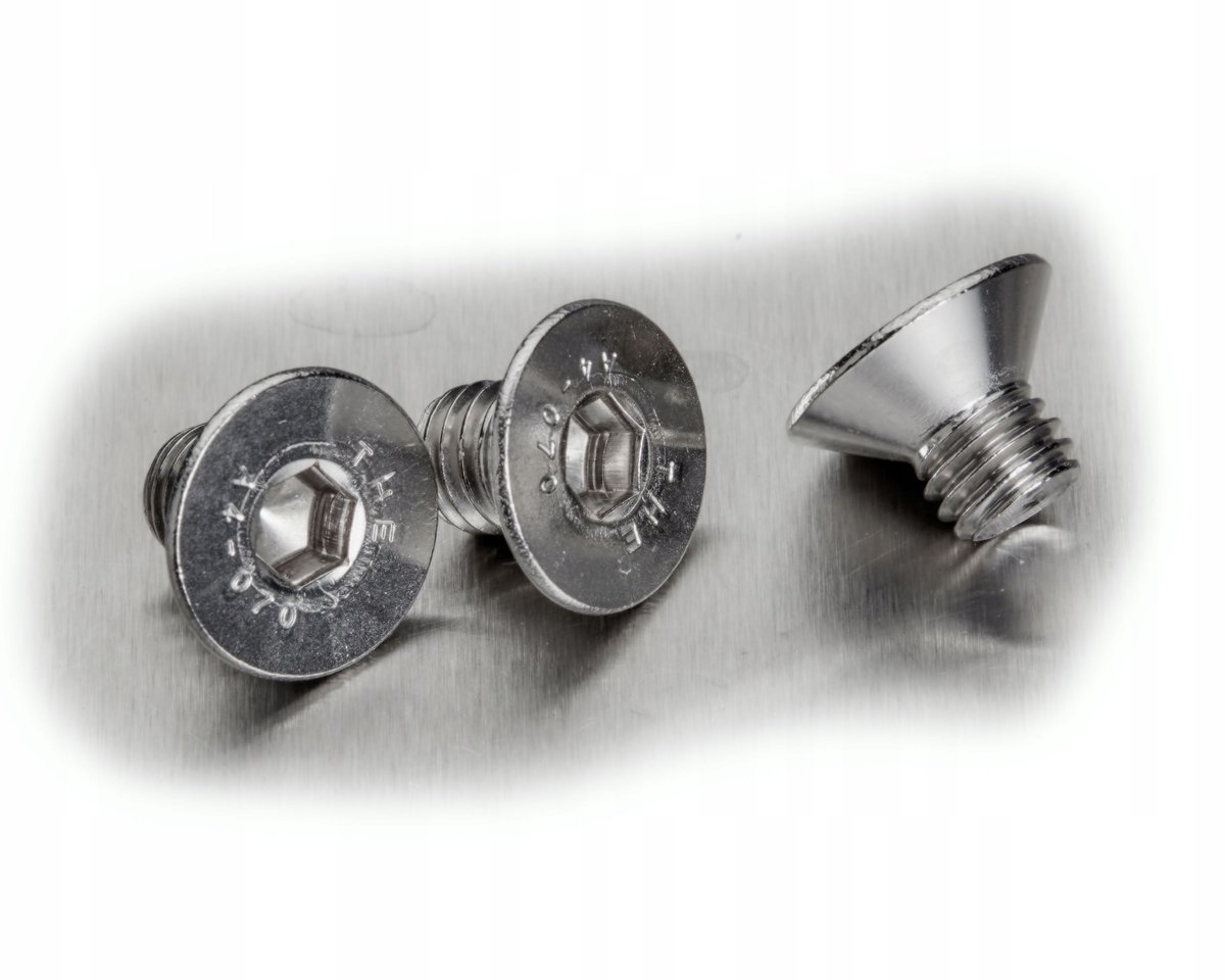 M8x10 ŚRUBA STOŻKOWA IMBUS NIERDZEWNA A4 7991 (10) - Inna marka | Sklep EMPIK.COM