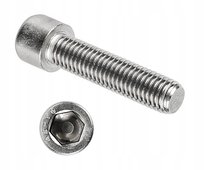 M8x25 ŚRUBA ŚRUBY IMBUSOWA DIN912 NIERDZEWNA A2 10 szt - Maro | Sklep EMPIK.COM