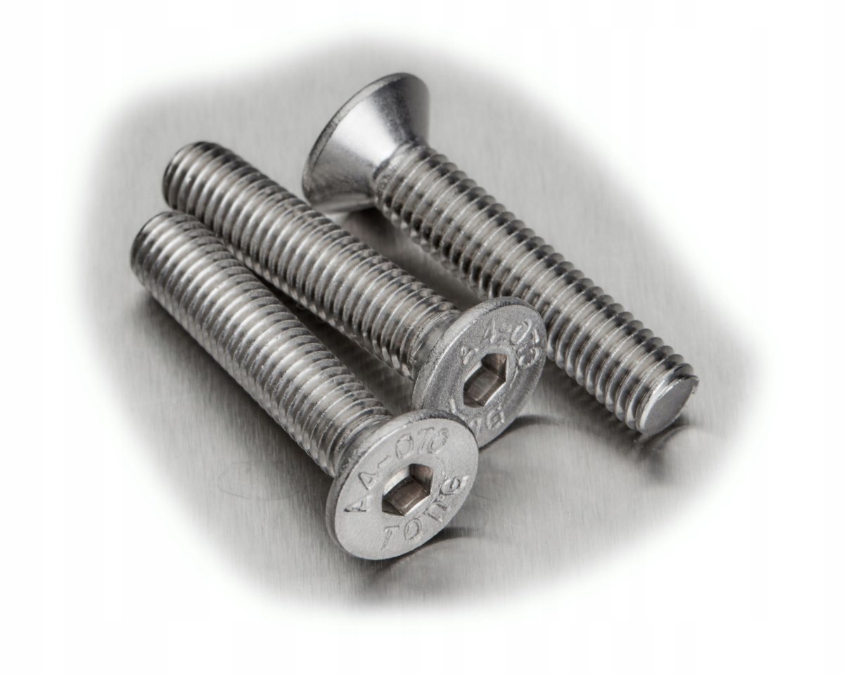 M8x40 ŚRUBA STOŻKOWA IMBUS NIERDZEWNA A4 7991 (10) - Inna marka | Sklep EMPIK.COM