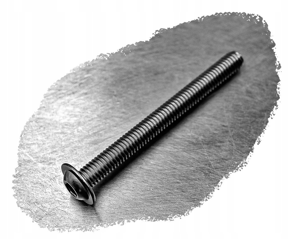 M8x60 ŚRUBA IMBUS KOŁNIERZOWA NIERDZEWNA A2 7380F (1) - Inna marka ...