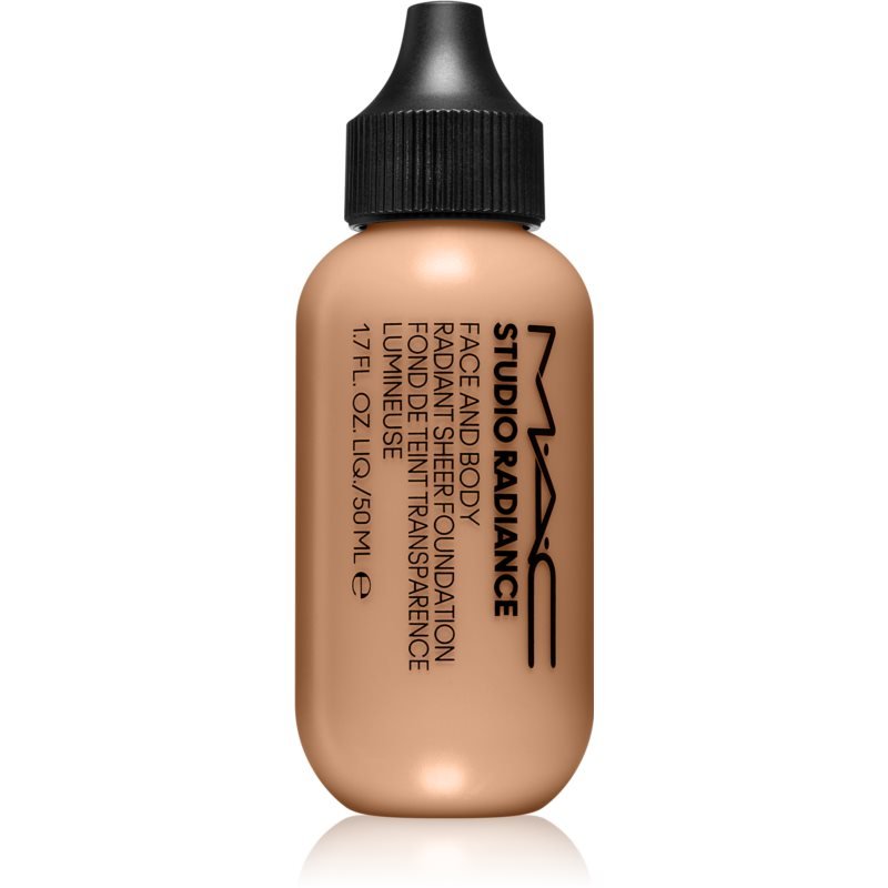 Mac Cosmetics, Studio Radiance Face And Body Radiant Sheer Foundation ...