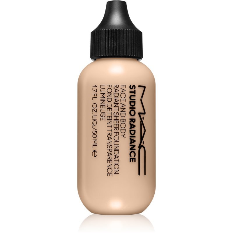 MAC Cosmetics Studio Radiance Face and Body Radiant Sheer Foundation ...
