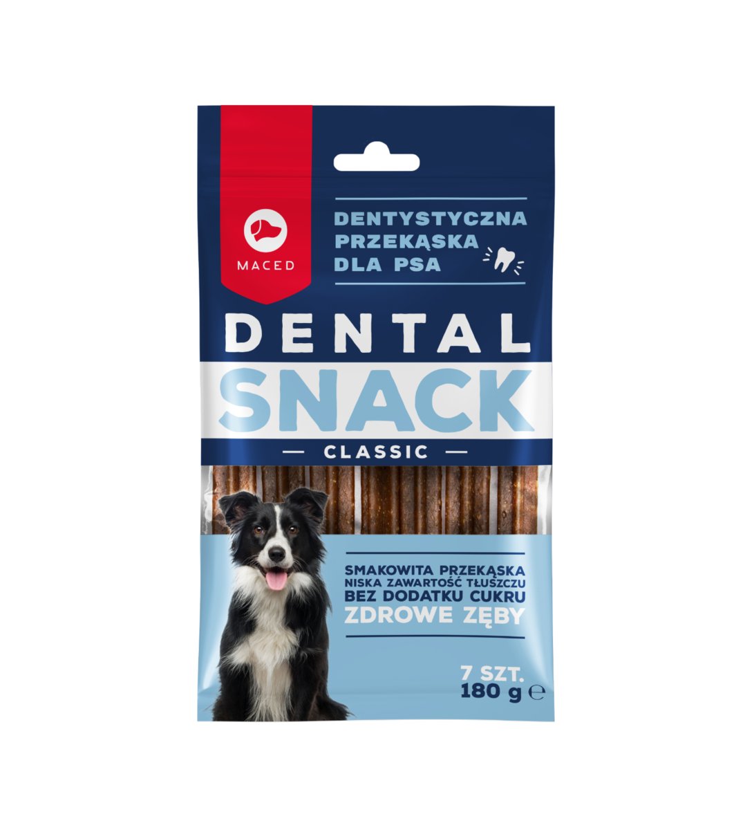 MACED DENTAL SNACK CLASSIC 180g - Maced | Sklep EMPIK.COM MACED DENTAL SNACK CLASSIC 180g - Maced | Sklep EMPIK.COM
