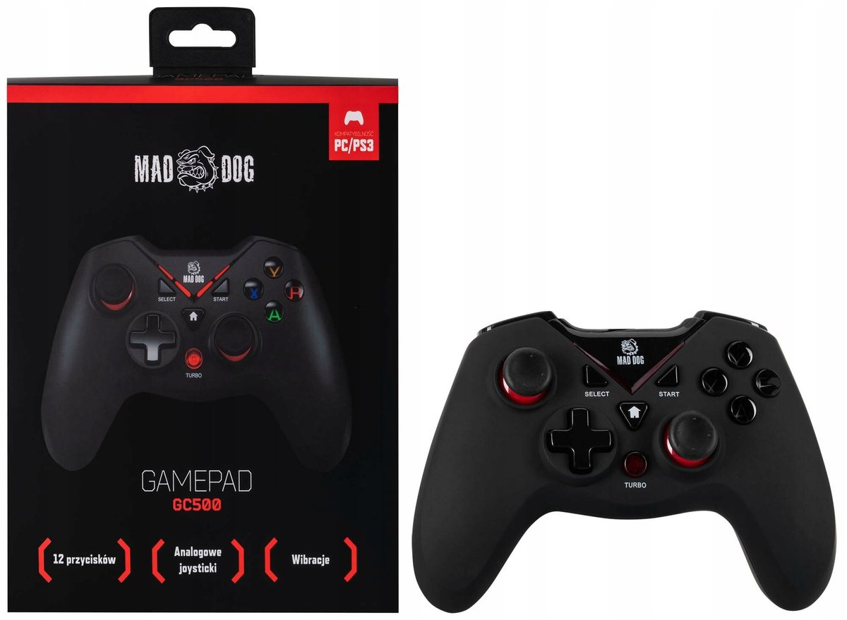 Mad Dog Gamepad Gc500 - brak danych | Gry i programy Sklep EMPIK.COM