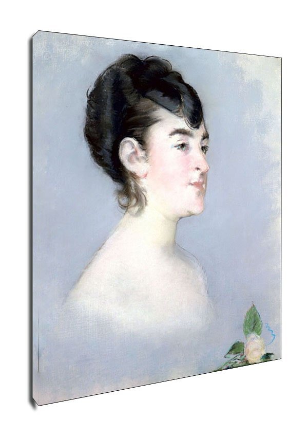 Mademoiselle Isabelle Lemonnier, Edouard Manet - obraz na płótnie 40x50 ...