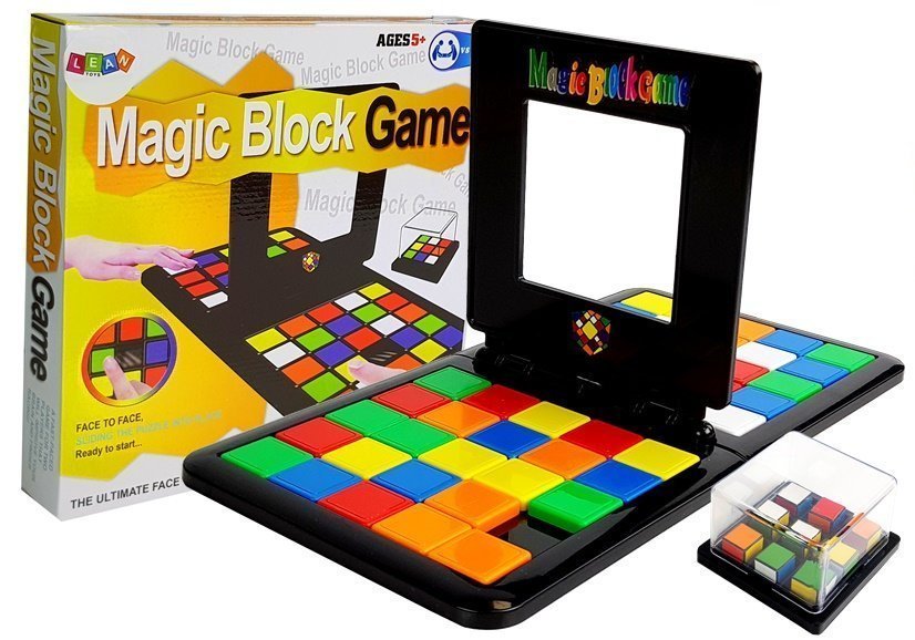 Magic Block Game gra planszowa Lean Toys - Lean Toys | Sklep EMPIK.COM