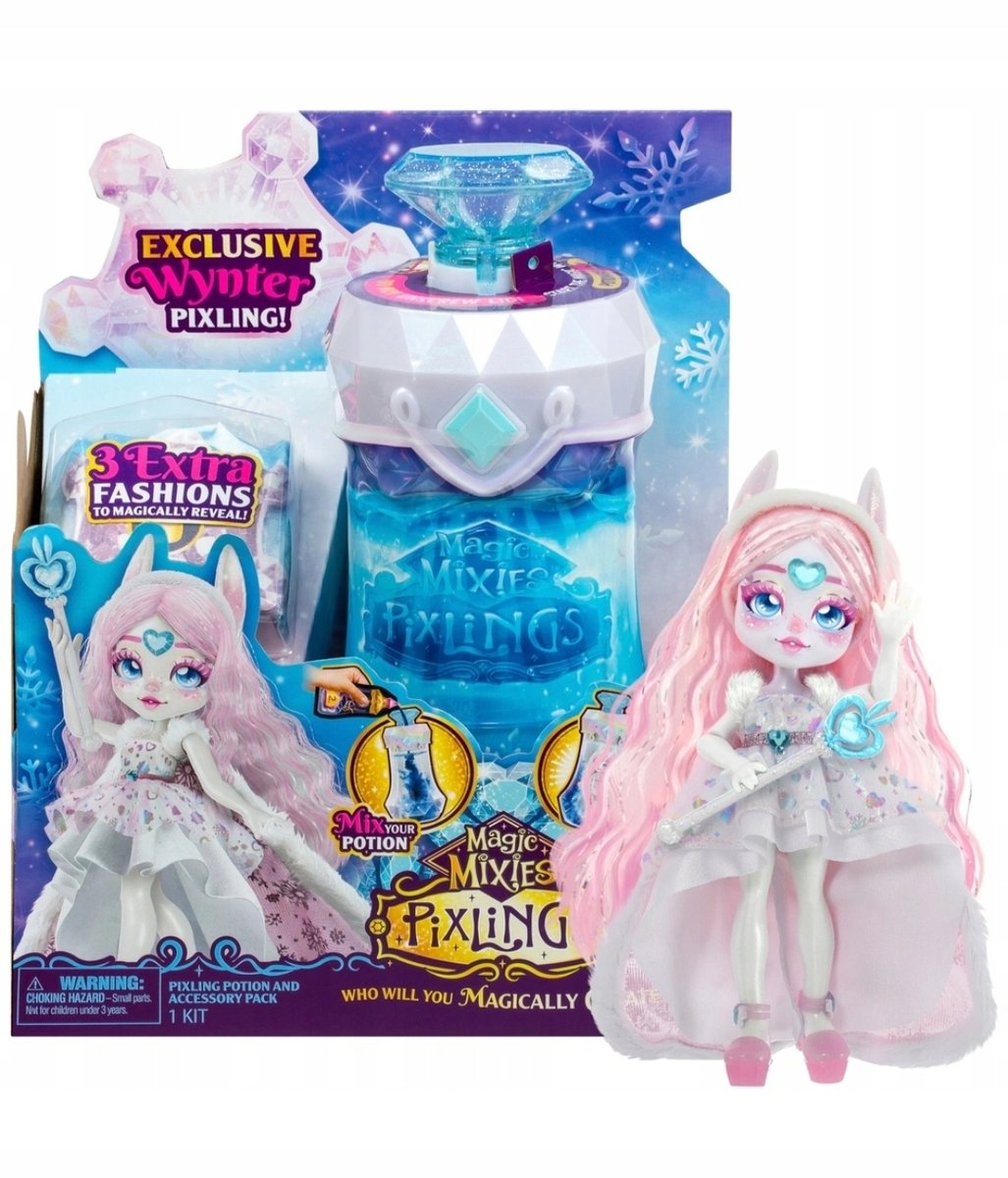 Magic Mixies Pixlings Lalka Wynter Króliczek - Moose Toys | Sklep EMPIK.COM