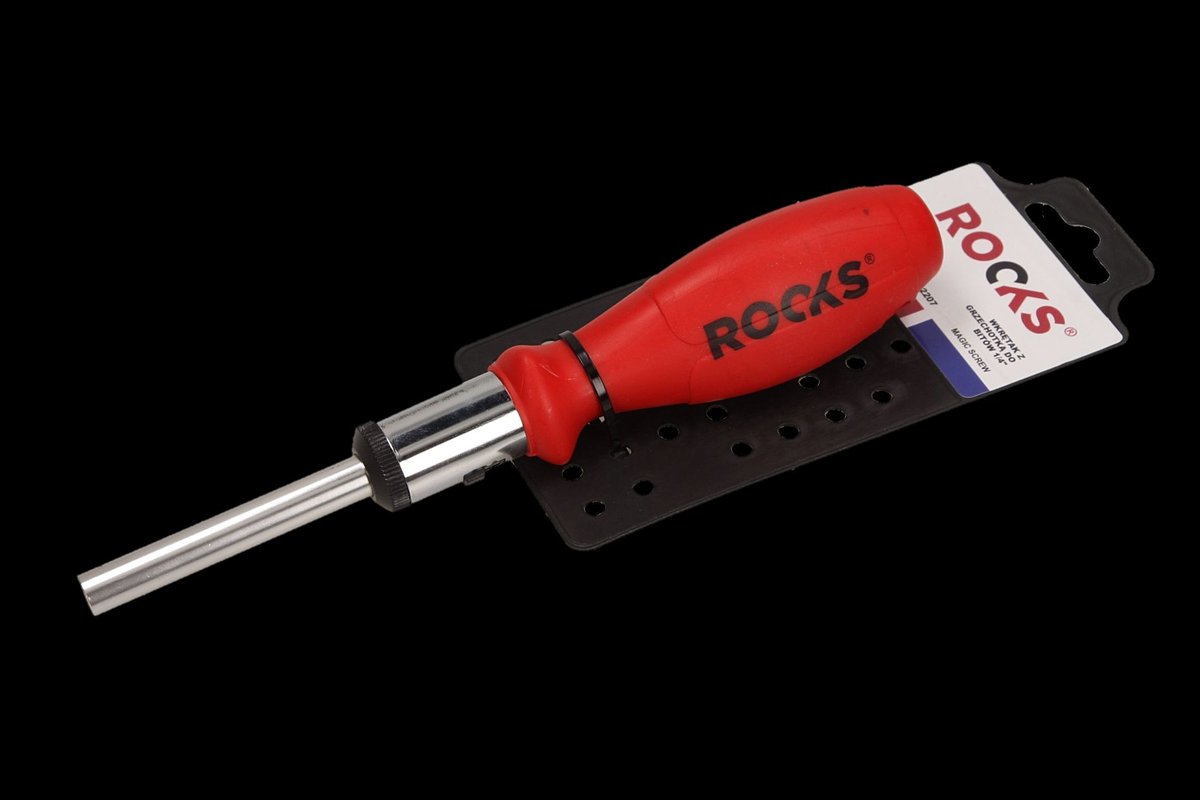 Magic Screw Wkrętak Z Grzechotką, Do Bitów 1/4" - ROOKS | Sklep EMPIK.COM