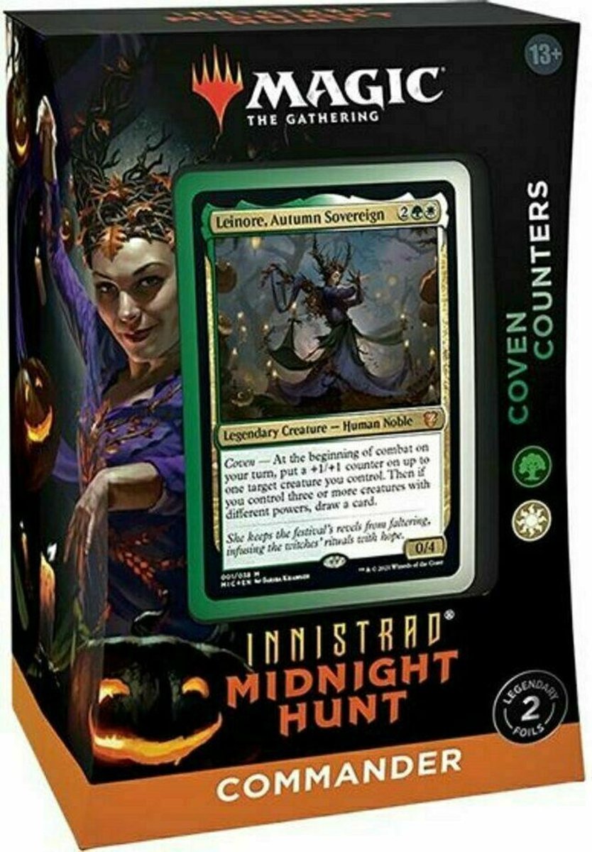 Magic The Gathering: Innistrad: Midnight Hunt - Commander Deck - Undead ...