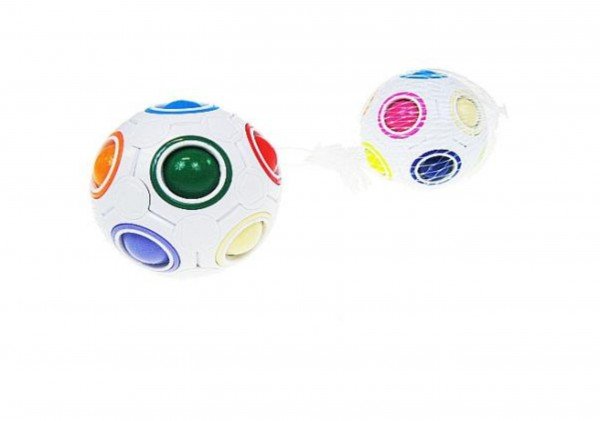 Magiczna kula kolorowa - łamigłówka 7 cm, Hipo - Hipo | Sklep EMPIK.COM