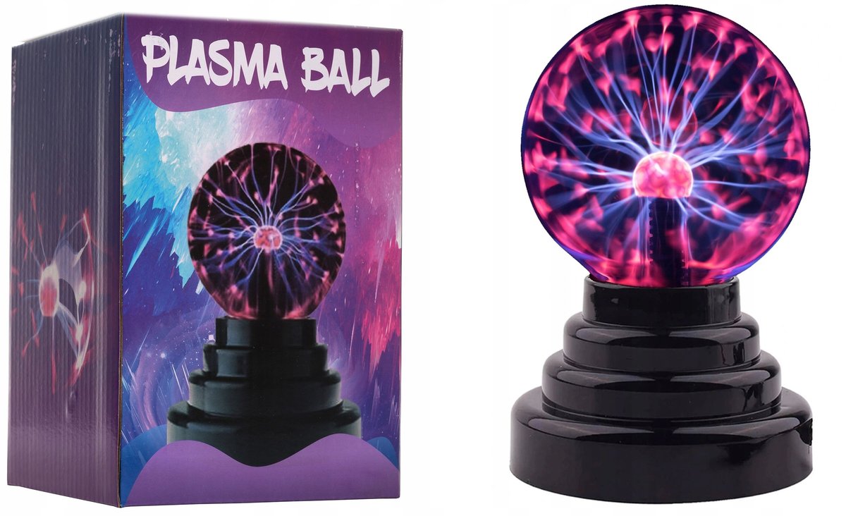 MAGICZNA KULA LAMPA PLAZMOWA EDUKACYJNA SZKLANA IDEALNA NA PREZENT ...