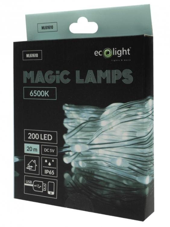 Magiczne lampki 200 led 6500K 20m DC5V - Inna marka | Sklep EMPIK.COM