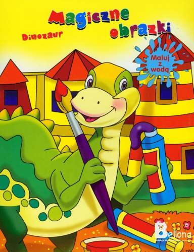 Magiczne obrazki dinozaur - Opracowanie zbiorowe | Książka w Empik