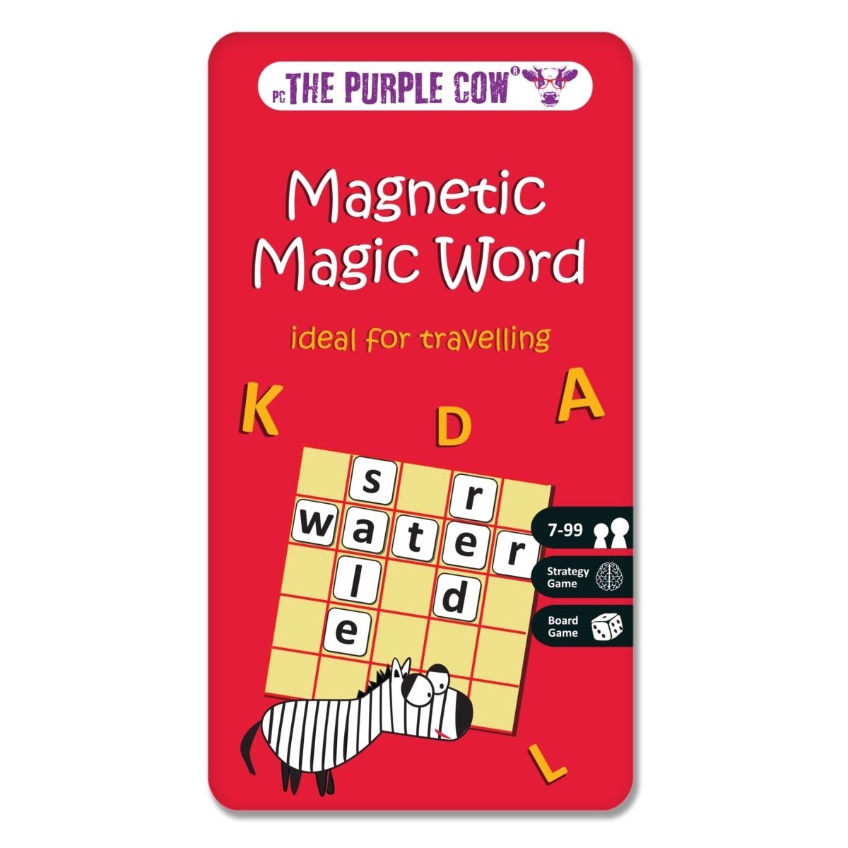 Magiczne Słowa, podróżna gra magnetyczna, The Purple Cow, gra planszowa ...