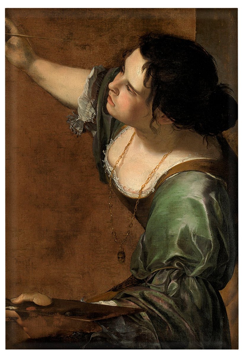 Magnes Autoportret jako alegoria malarstwa Artemisia Gentileschi - Szyjemy Sztuke | Sklep EMPIK.COM