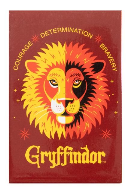 Magnes na lodówkę Harry Potter Gryffindor Herb Lew na tablicę dla ...