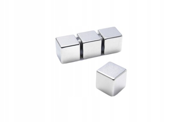 Magnes Neodymowy Płytkowy MPŁ 15x15x15 N48 1 sztuka - Top Magnesy ...