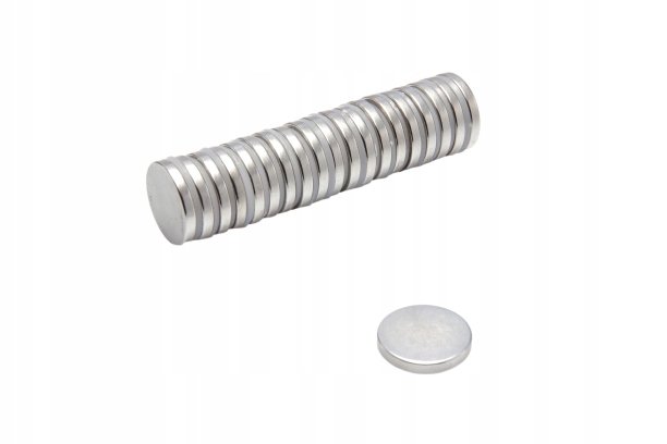 Magnes Neodymowy Walcowy MW 14x2 mm N38 - Top Magnesy | Sklep EMPIK.COM