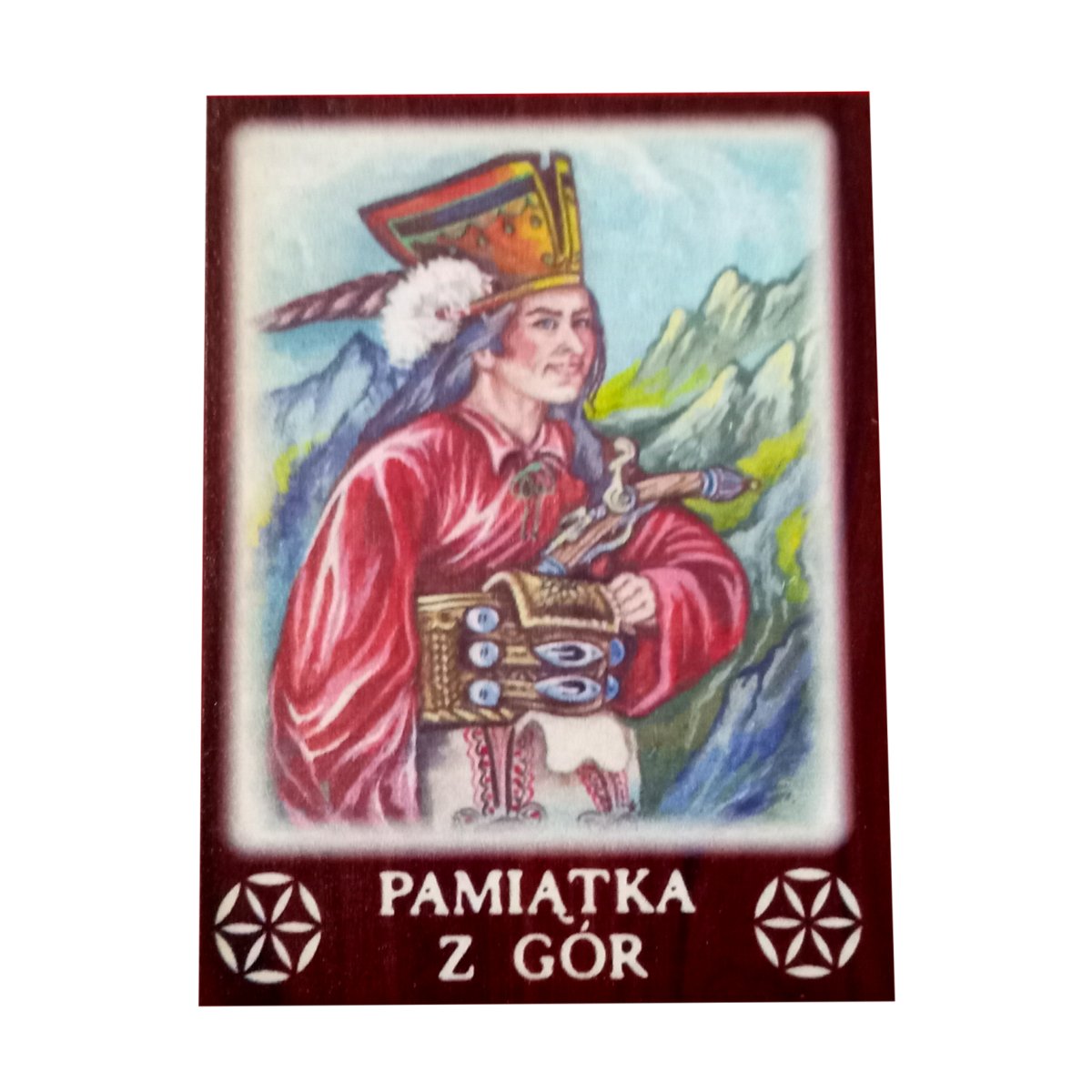 Magnes obrazki góralskie. (Janosik z pistoletem) - Adarfirma | Sklep ...
