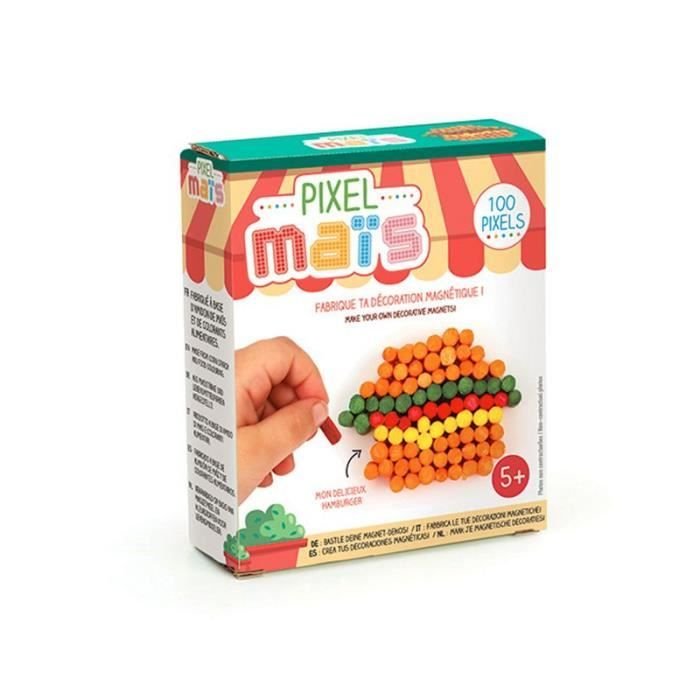 Magnes Pixel na śmieciową żywność kukurydzianą - Hamburger - Inna marka ...