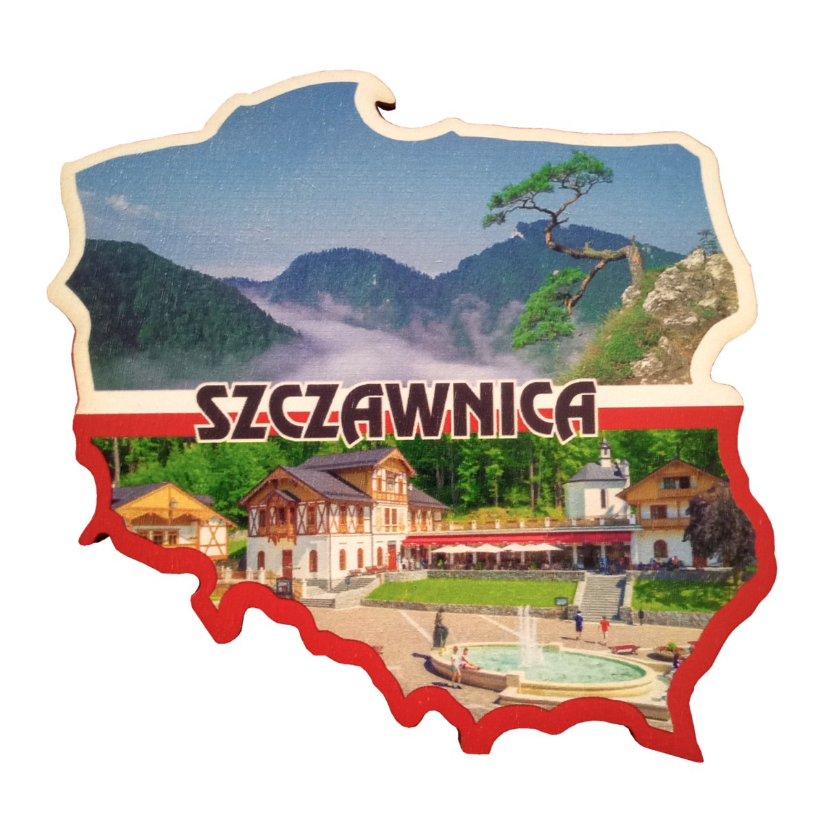 Magnes Polska Mapka (Mix Widoków). (Szczawnica 1) - Adarfirma | Sklep ...