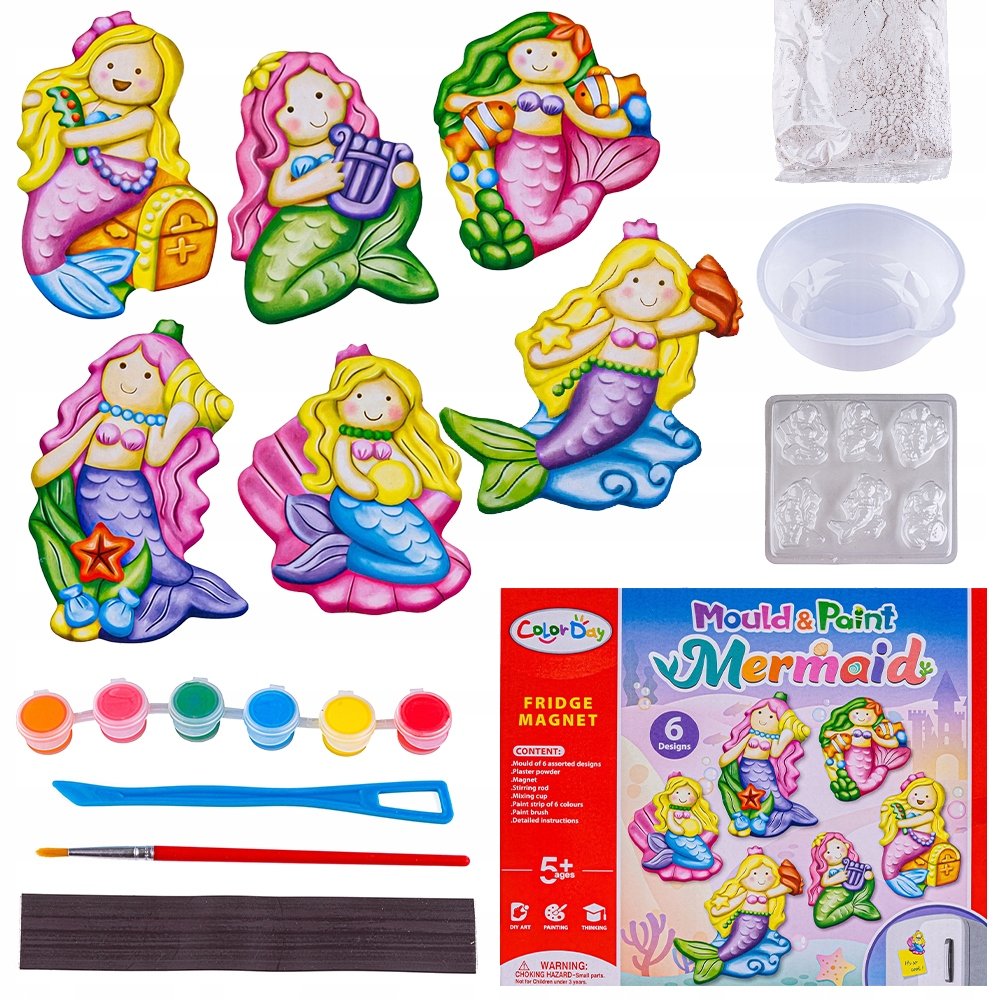 Magnesy Diy Syrenki Zestaw Kreatywny Zrób To Sam - DomowyŚwiat | Sklep ...