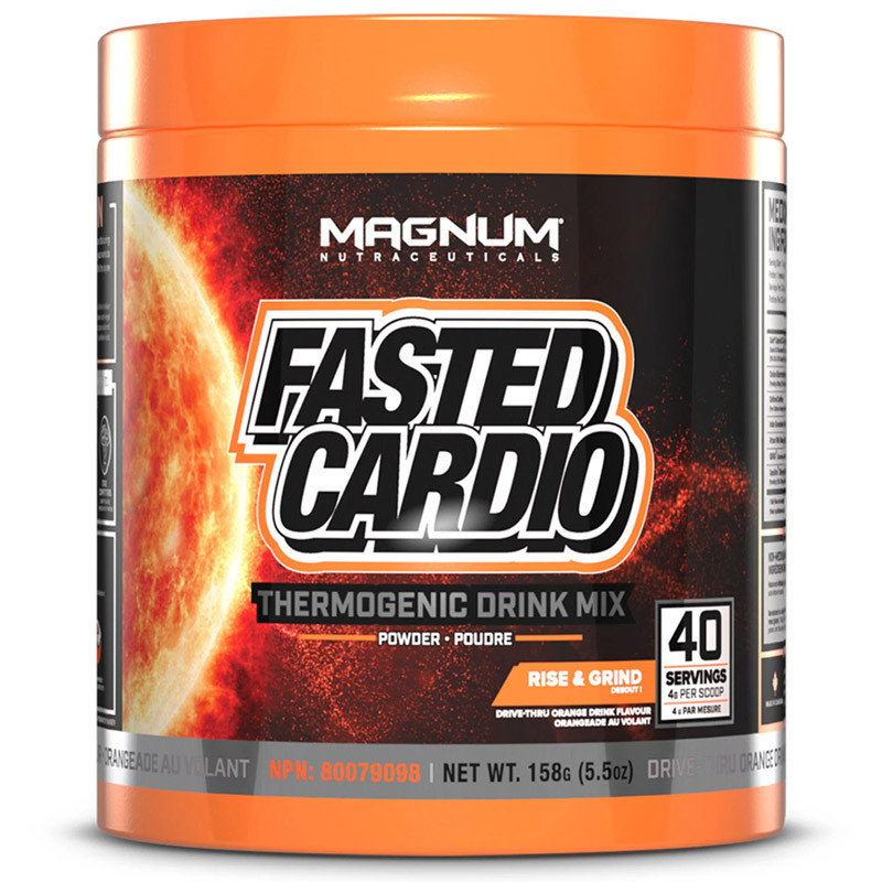Magnum Nutraceuticals Fasted Cardio 156G Drive-Thru Orange Drink ...