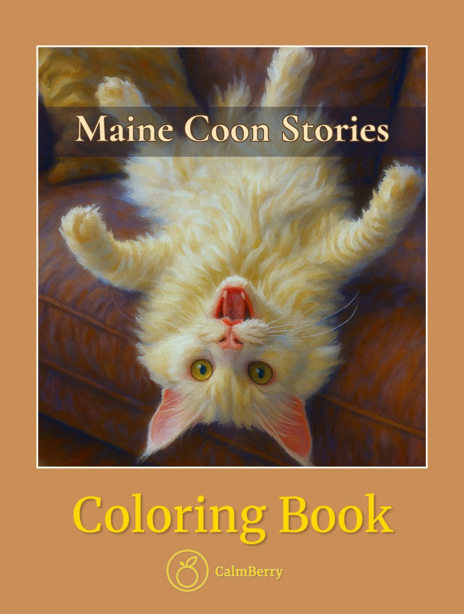 Maine Coon Stories - Maine Coonie Opowieści – Kocia Kolorowanka ...